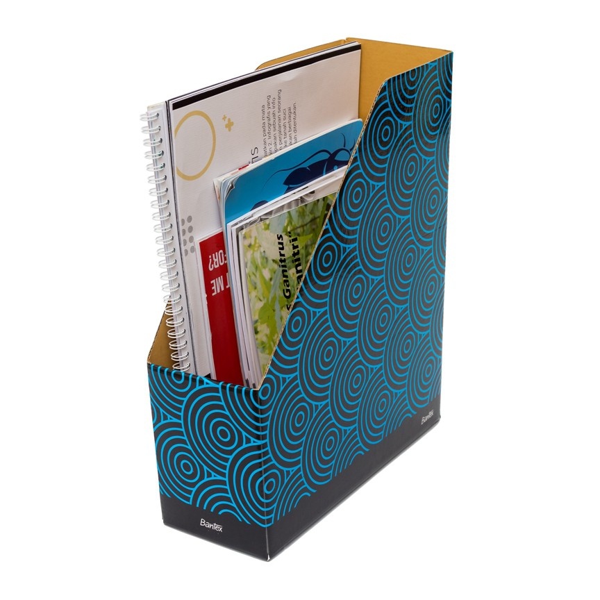 Jual Bantex Box File Tempat Dokumen A4 9cm Motif Trendy | Shopee Indonesia