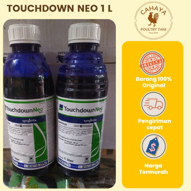 Jual Herbisida TOUCHDOWN NEO 480 SL 1 LITER (Rumput Mati Sampai Akar ...