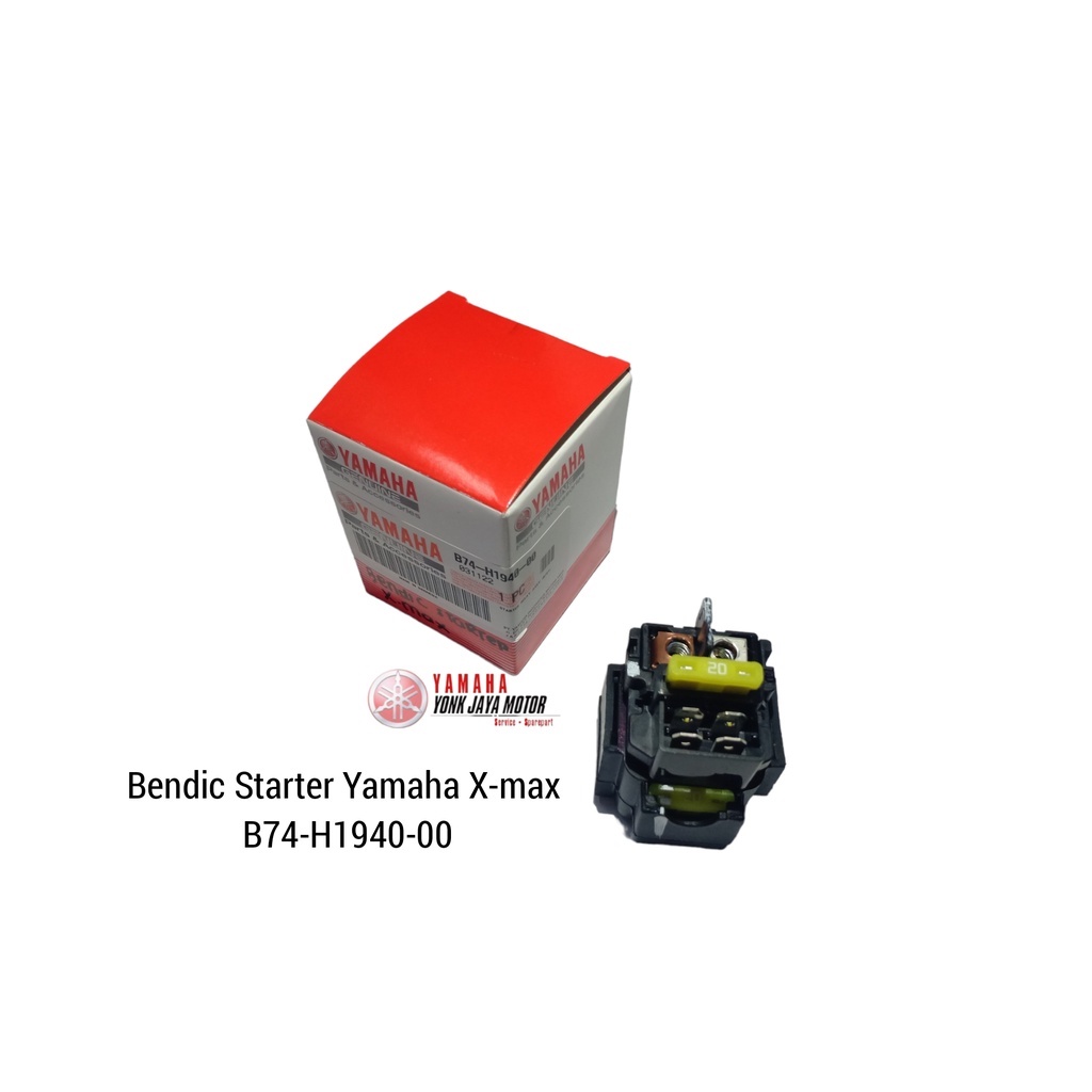 Jual BENDIK BENDIX BENDIT SWITCH STARTER RELAY YAMAHA X-MAX B74-H1940 ...