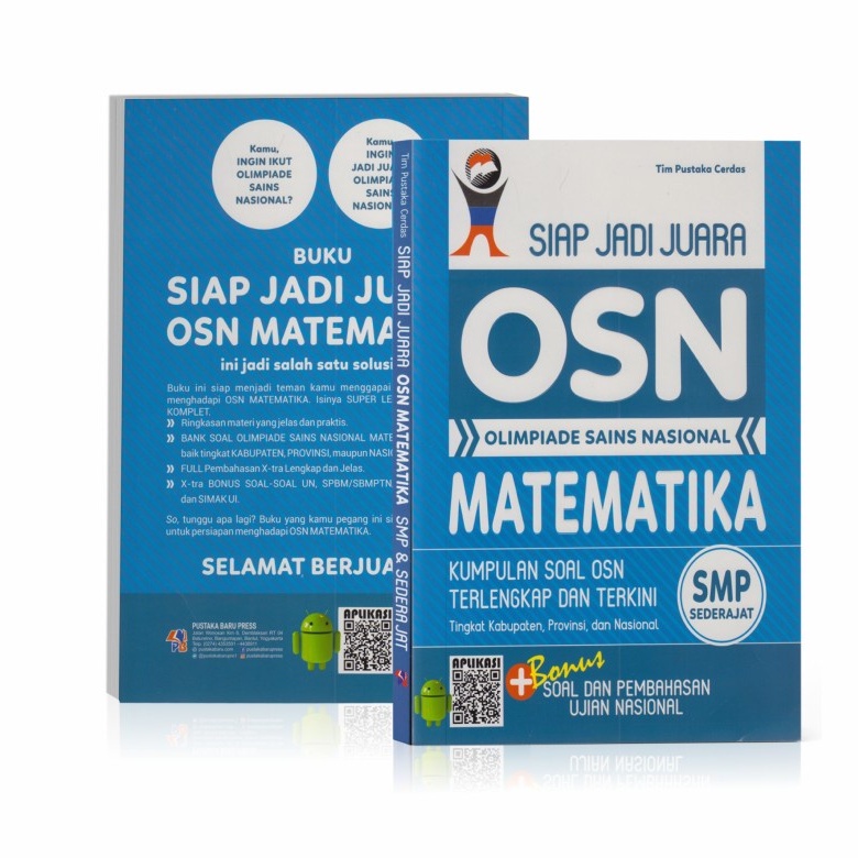 Jual Buku SIAP JADI JUARA ( OSN ) MATEMATIKA Jenjang SMP - Pustaka Baru Press | Shopee Indonesia