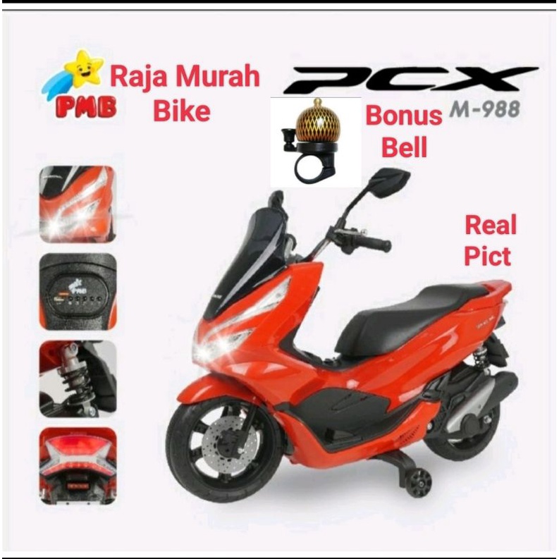Jual Motor Aki Anak HONDA PCX PMB 988 Motor Aki Pcx M988 Mainan Anak ...