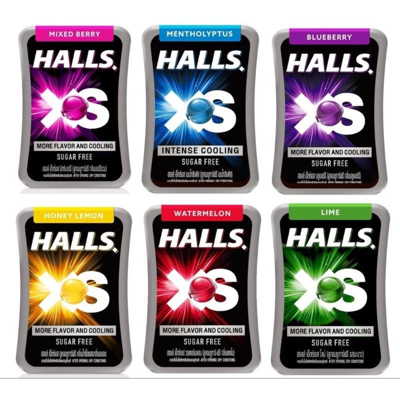 Jual Permen Candy Halls XS SUGAR FREE ori dari Thailand (satuan ...