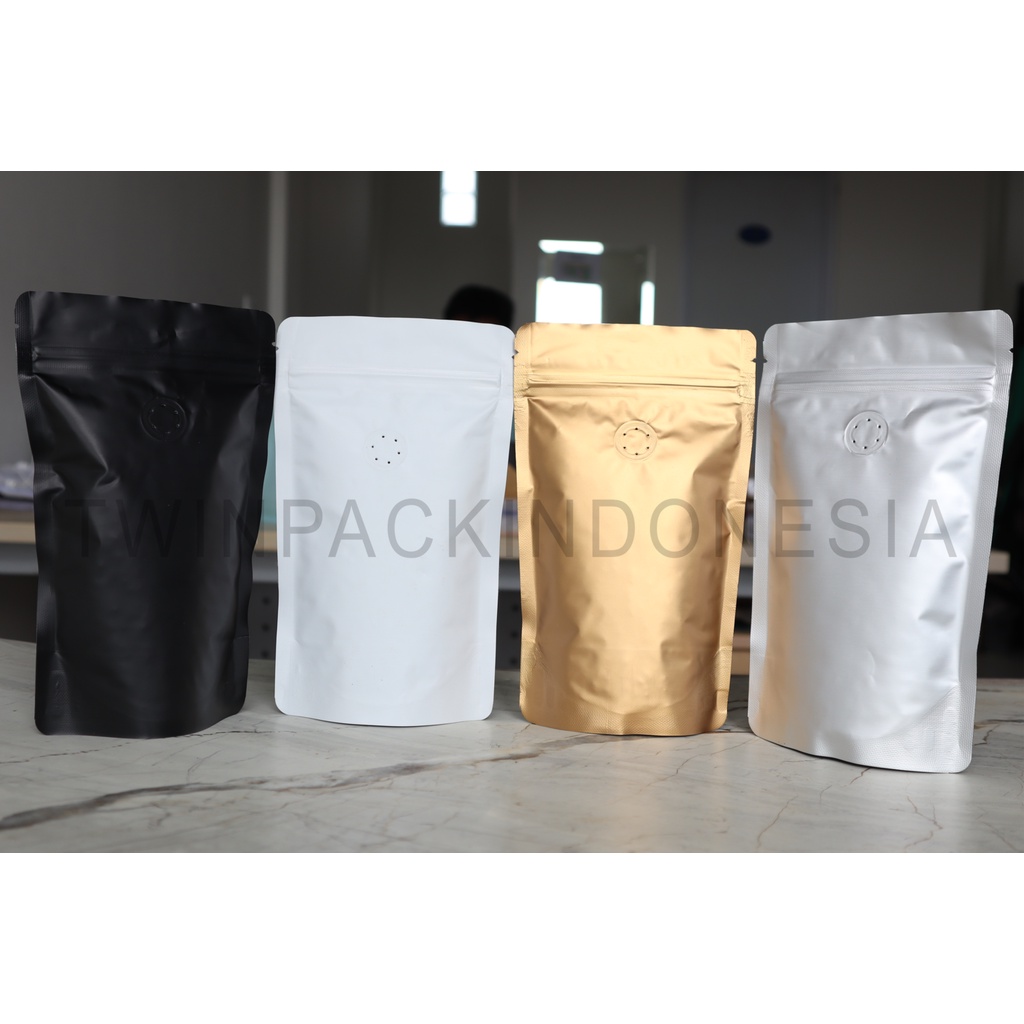Jual Kemasan Kopi Standing Pouch 1 Kg | Coffee Packaging | All Colors ...