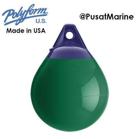 Jual POLYFORM US BUOY A1 WARNA HIJAU Pelampung Pelabuhan Yacht Perahu ...