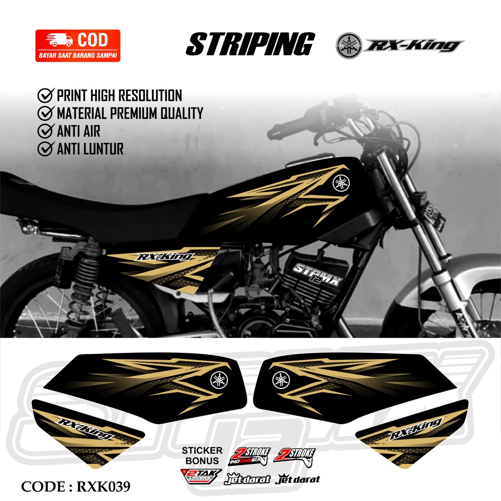 Jual STRIPING RX KING VARIASI MOTOR DESAIN TERBARU DAN TERLARIS CODE ...