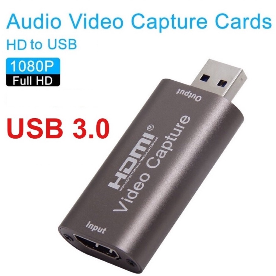Jual Video Capture HD USB 3.0 Full HD 1080P HD to USB Capture Card ...