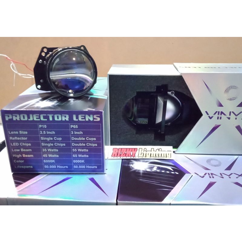 Jual Projie/Proji/Projektor Biled Vinyx P65 gan 2/Biled 3 inchi P65 gan ...