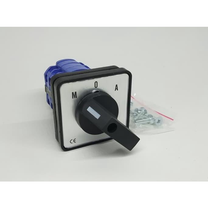 Jual Selector Switch Auto Off Manual 3 Posisi AOM 3 Pole 20A 220V ...