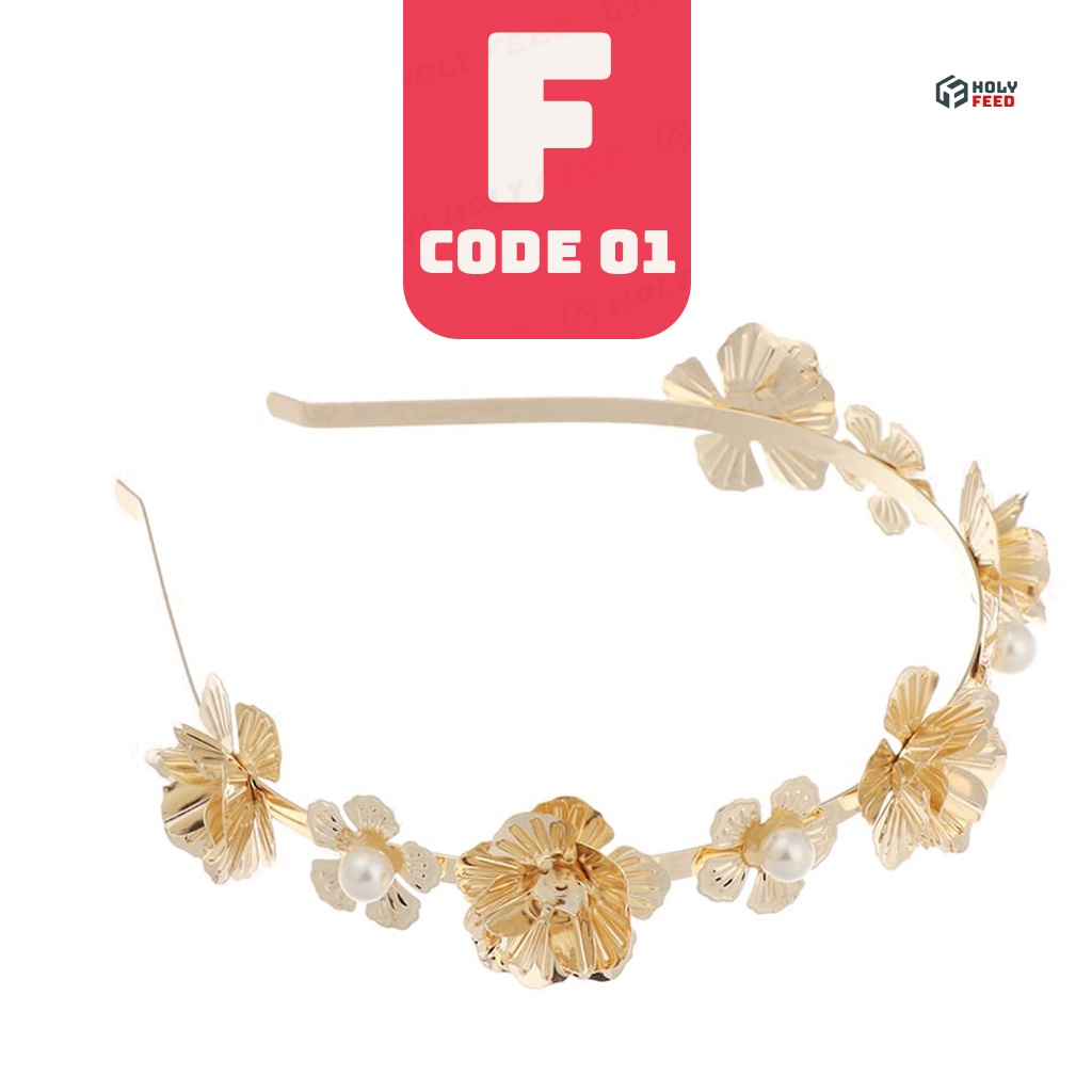 Jual Bando Daun Emas Dewi Yunani Romawi - Goddess Leaf Headband Tiara ...