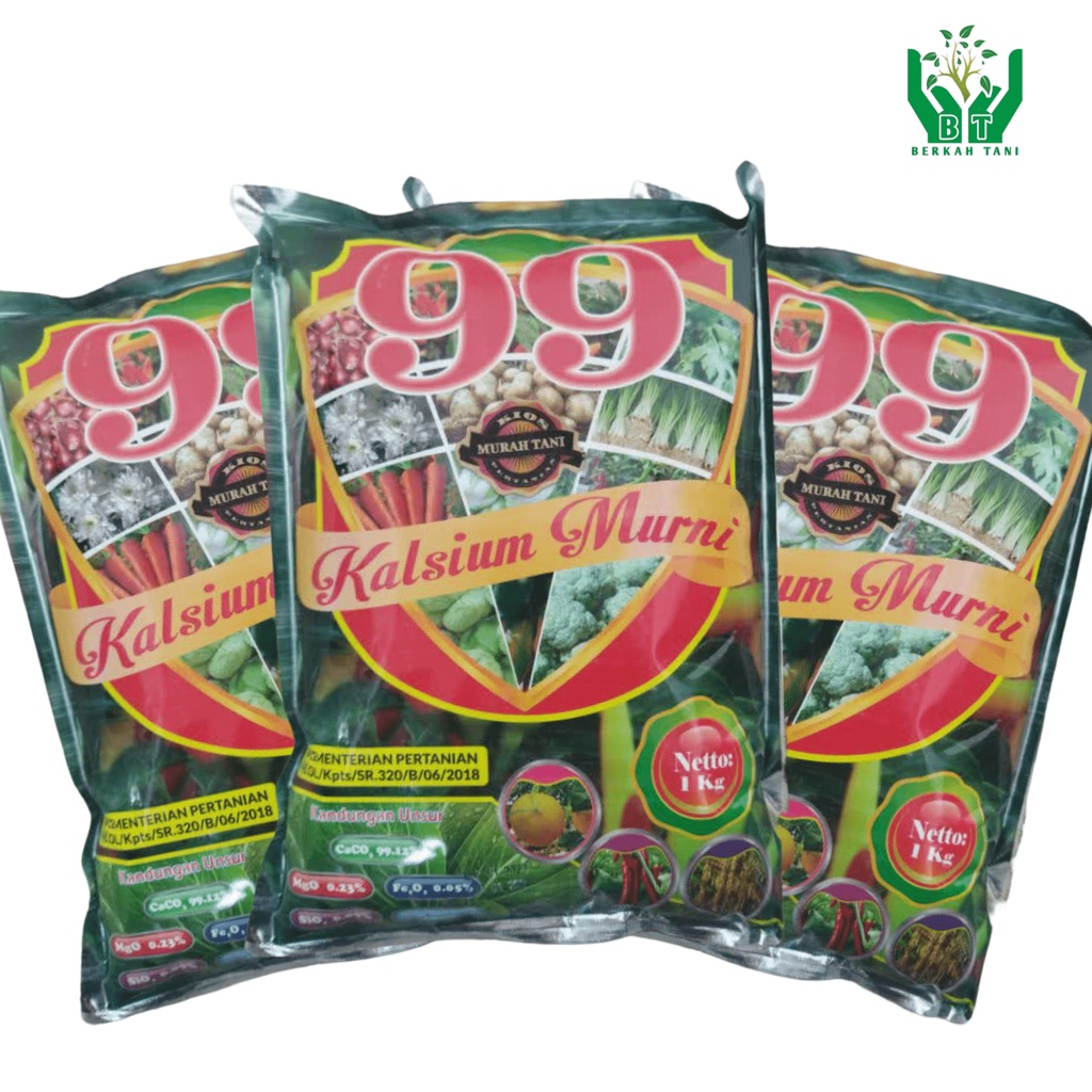 Jual Pupuk Kalsium Calsium Original Murni 99 Ukuran 1kg | Shopee Indonesia