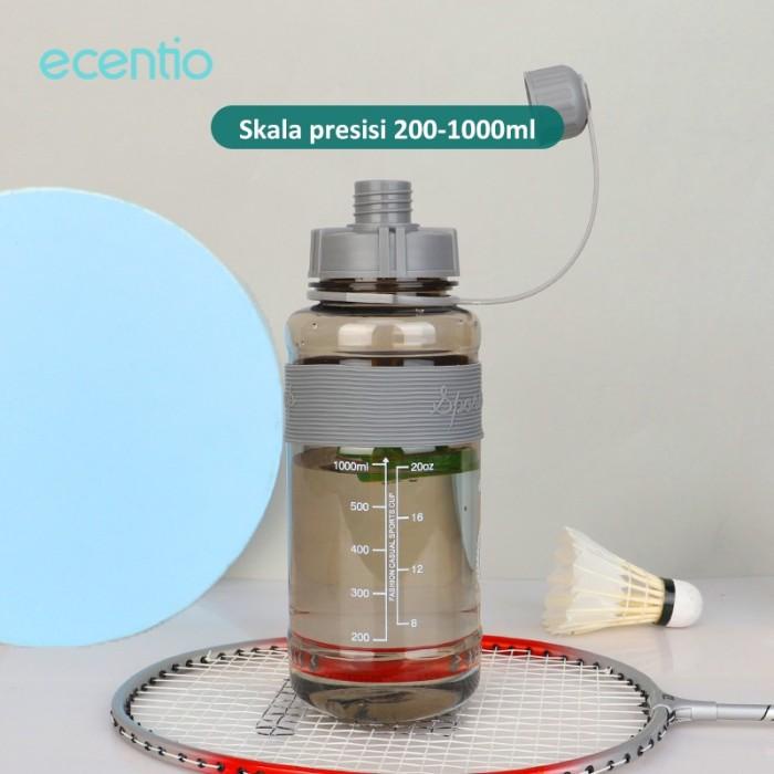 Jual Ecentio Botol Minum 1 Liter Air Outdoor Water Bottle Sports Cup ...