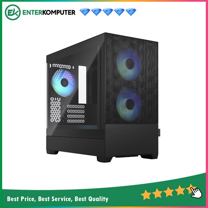 Jual Fractal Pop Mini Air RGB Black TG Clear Tint | Shopee Indonesia