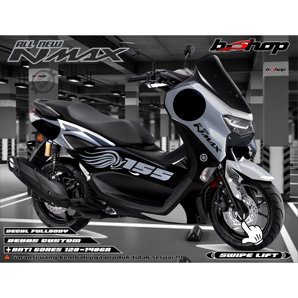 Jual Decal sticker nmax old nmax new new variasi TERBARU BEBAS CUSTOM ...