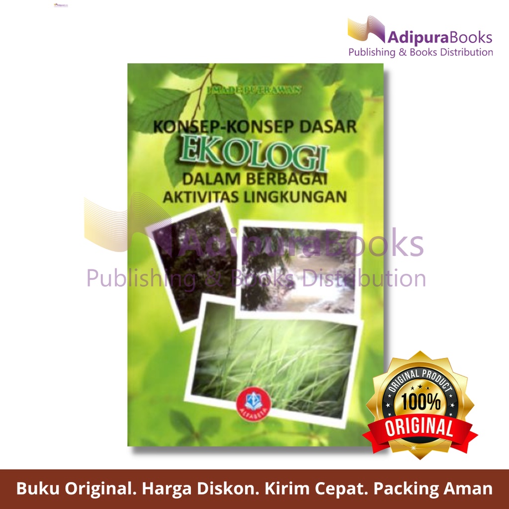 Jual Adipurabooks - Konsep - Konsep Dasar Ekologi Dalam Berbagai Aktivitas Lingkungan | Shopee ...