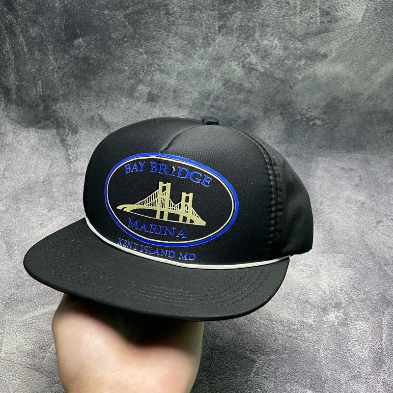 Jual Vtg Rope Hat “Bay bridge marina” | Shopee Indonesia