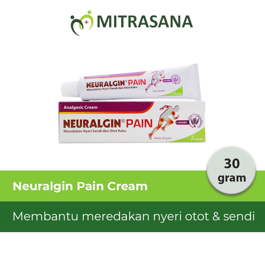 Jual Neuralgin Pain Cream - 30 Gr - Membantu Meredakan Nyeri Otot dan ...