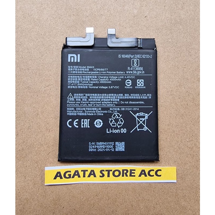Jual Baterai Batre Xiaomi Mi11 Mi 11 BM4X Ori new Battery Bm 4X Ori New | Shopee Indonesia