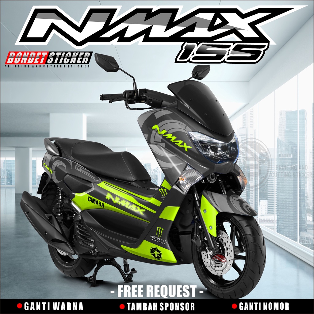 Jual STICKER DECAL YAMAHA NMAX OLD FULL BODY KODE NMX-13 | Shopee Indonesia