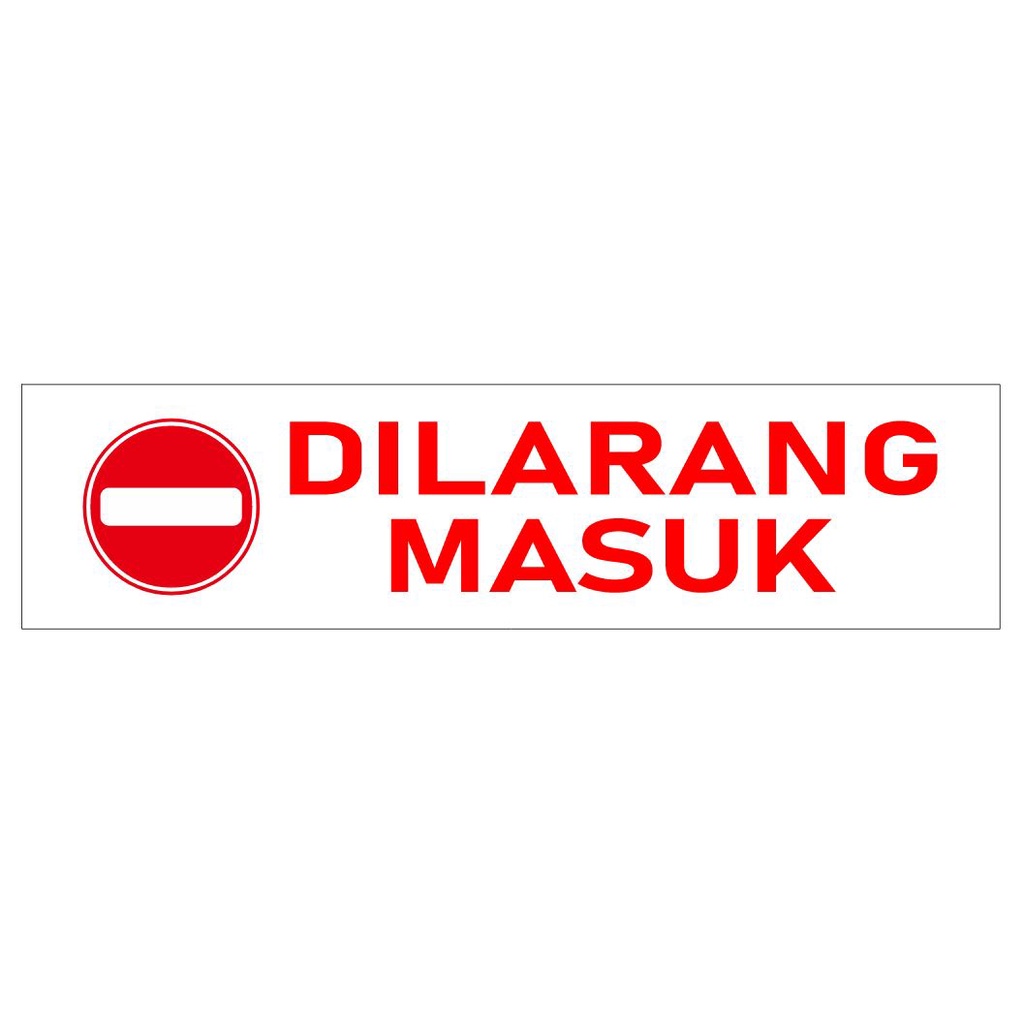Jual Sign Akrilik Custom Jagalah Kebersihan, Stiker Office, Kasir, CCTV ...