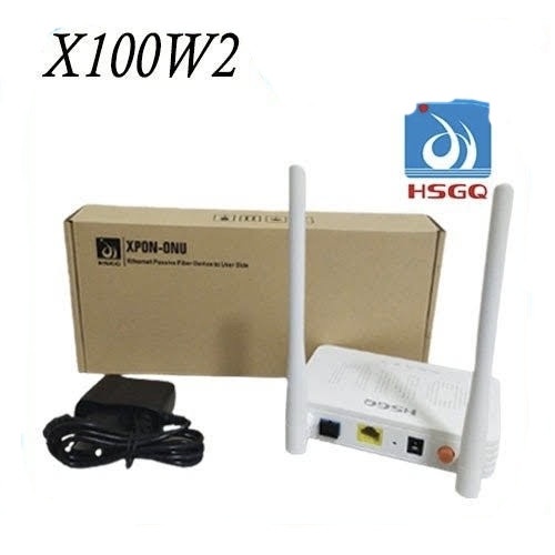 Jual HSGQ X100W2 XPON ONU Router 300Mbps Fiber Opitk 2 Antena S ...