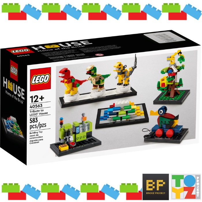 Jual Lego 40563 Tribute to LEGO House | Shopee Indonesia