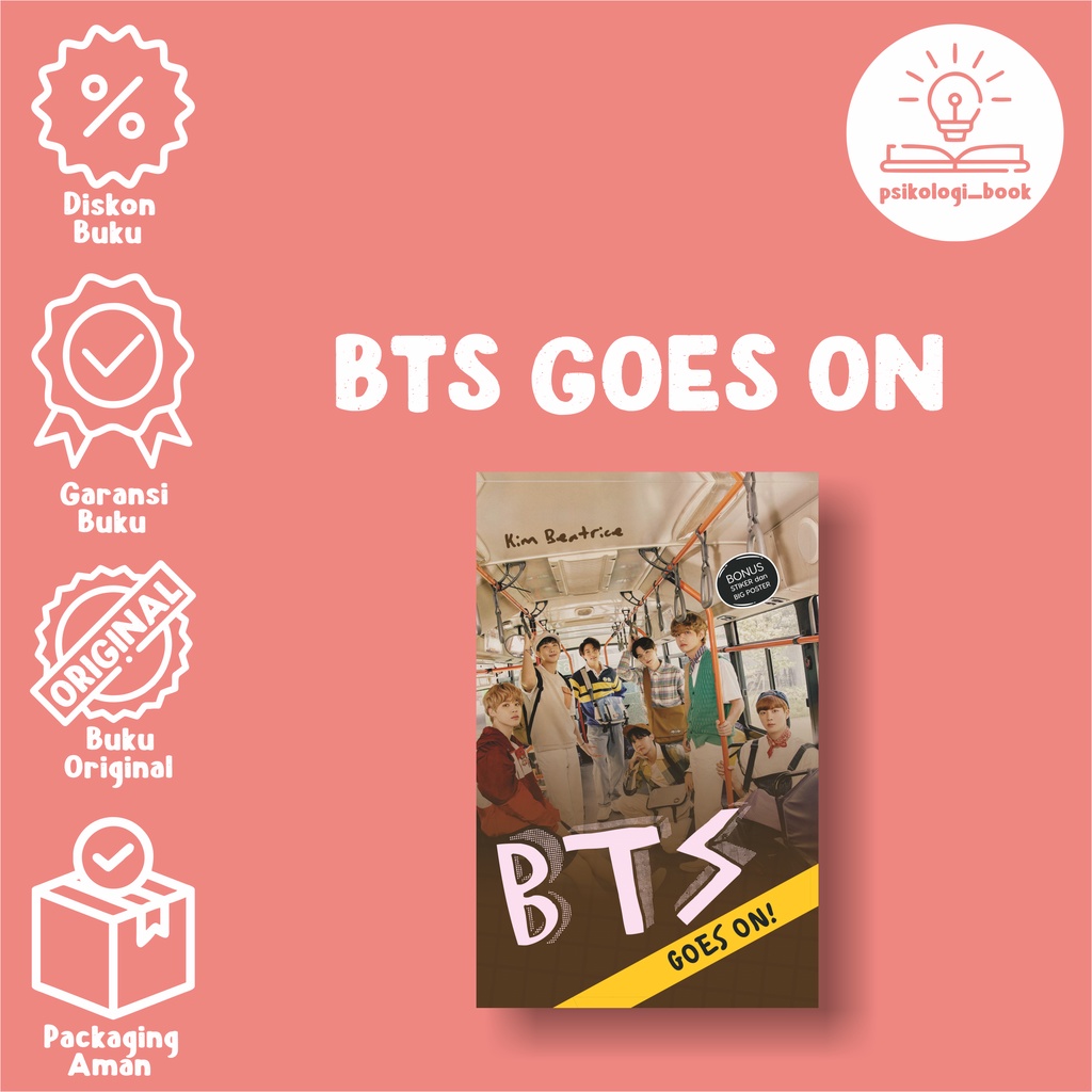 Jual BTS GOES ON - Kim Beatrice - KPOP - Psikologi Book | Shopee Indonesia