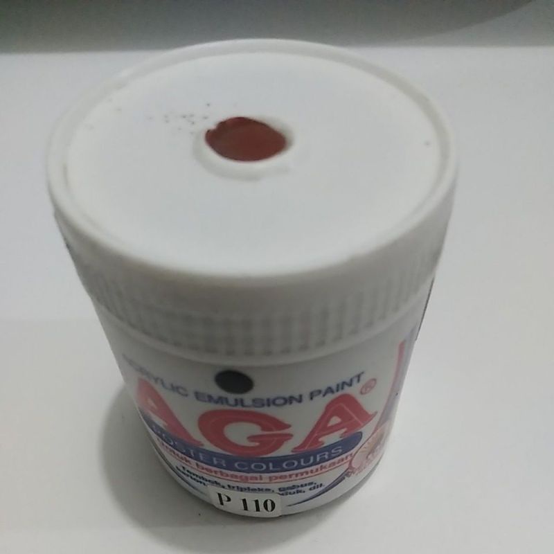 Jual CAT AGA/CAT ACRYLIC AGA/CAT AKRILIK AGA UKURAN 100CC | Shopee ...
