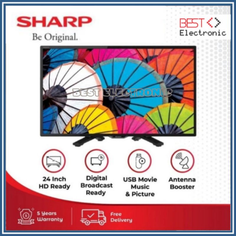 Jual TV LED SHARP 24 INCH DIGITAL TV 2T-C24GD1500i 24GD1500i 24GD1500 | Shopee Indonesia