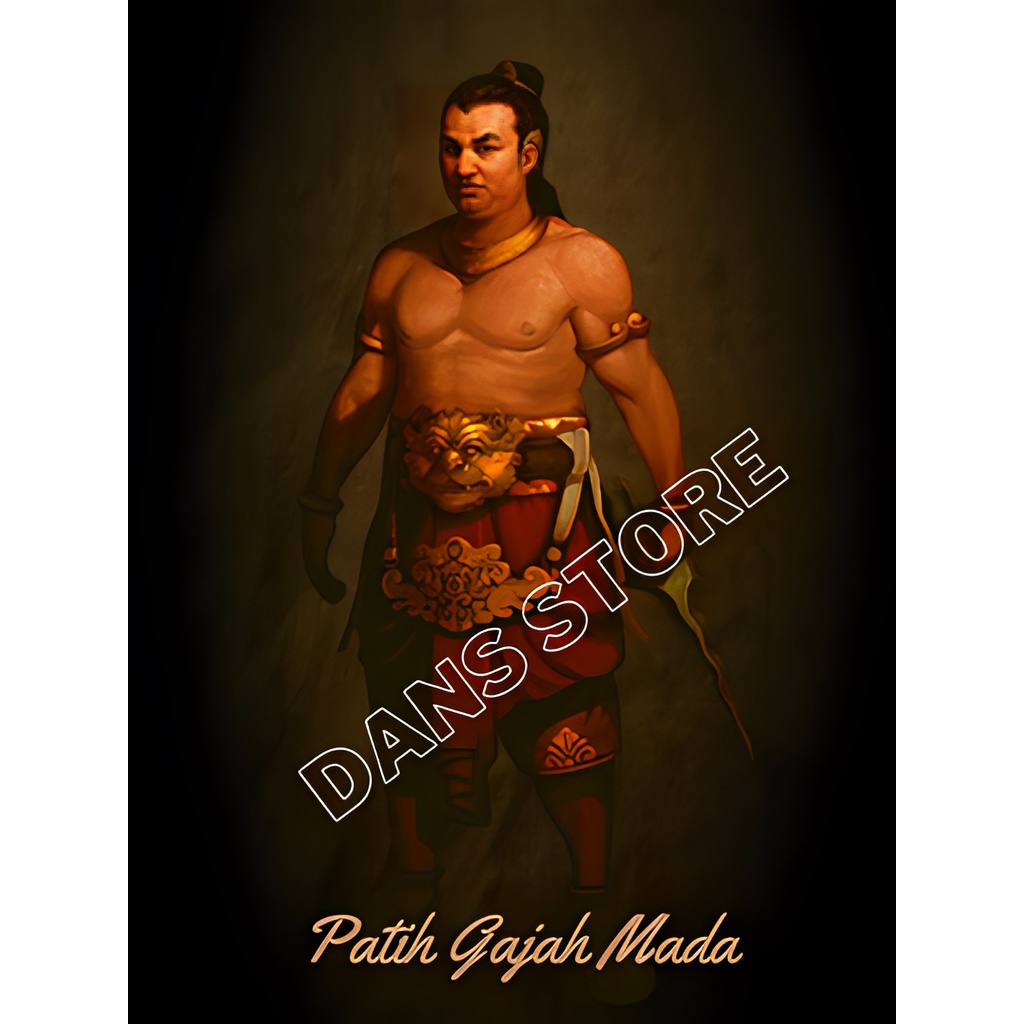 Jual Poster Gajah Mada Hiasan Dinding Untuk Pajangan atau Wall Decor ...