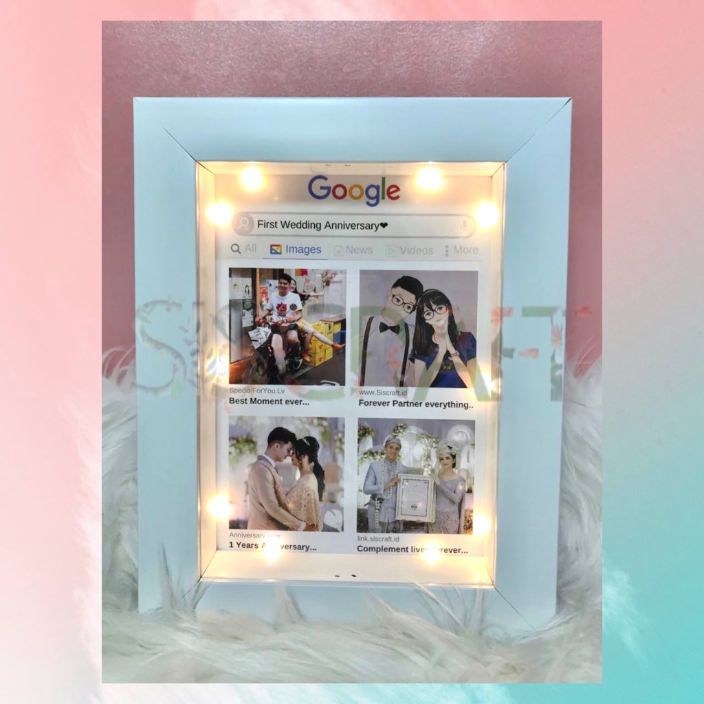 Jual Google Image Search Frame | Kado Ulang tahun / Kado Anniversary ...