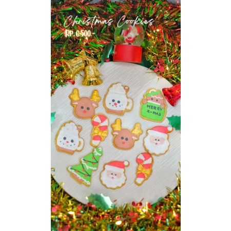 Jual CHRISTMAS COOKIES SATUAN | Shopee Indonesia