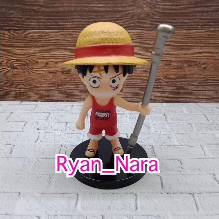 Jual Mainan Action Mini Figure Anime One Piece Child Luffy Zoro Sanji ...