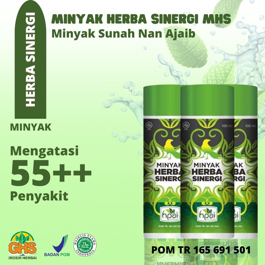 Jual ASLI BISA COD MINYAK HERBA SINERGI MHS MINYAK AJAIB MULTIGUNA ...