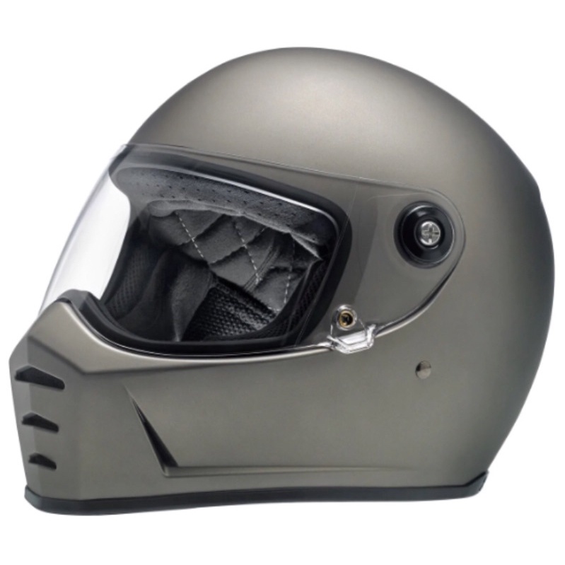 Jual Helm Biltwell Lane Splitter Helmet- Flat Titanium | Shopee Indonesia