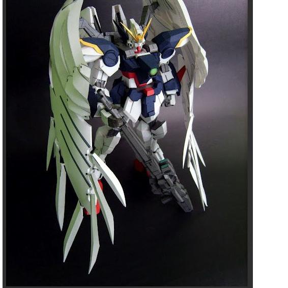 Jual Terbaik..!! DIY Papercraft XXXG-00W0 Wing Gundam Zero Custom ...