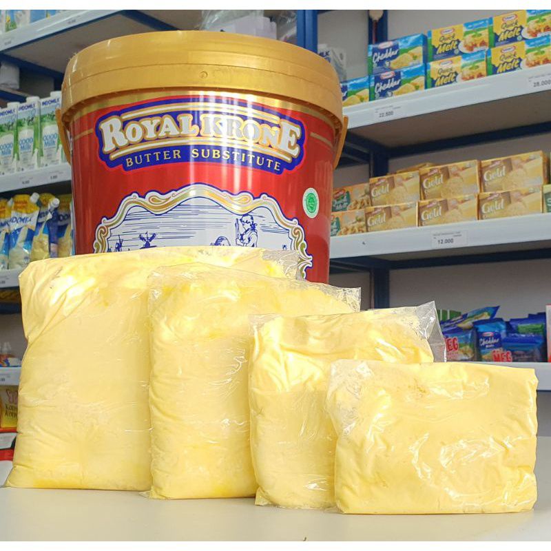 Jual BUTTER ROYAL KRONE repack 250 100gr | Shopee Indonesia