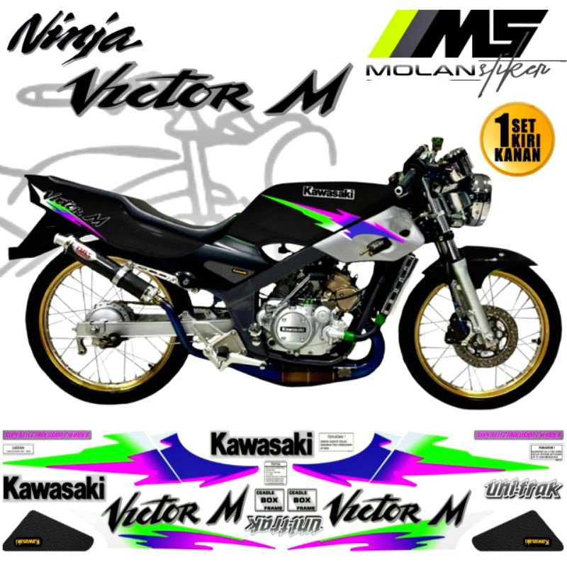 Jual Decal Sticker Striping Variasi Ninja R/Ss Victor S 150 & Victor M ... Jual Decal Sticker Striping Variasi Ninja R/Ss Victor S 150 & Victor M ...
