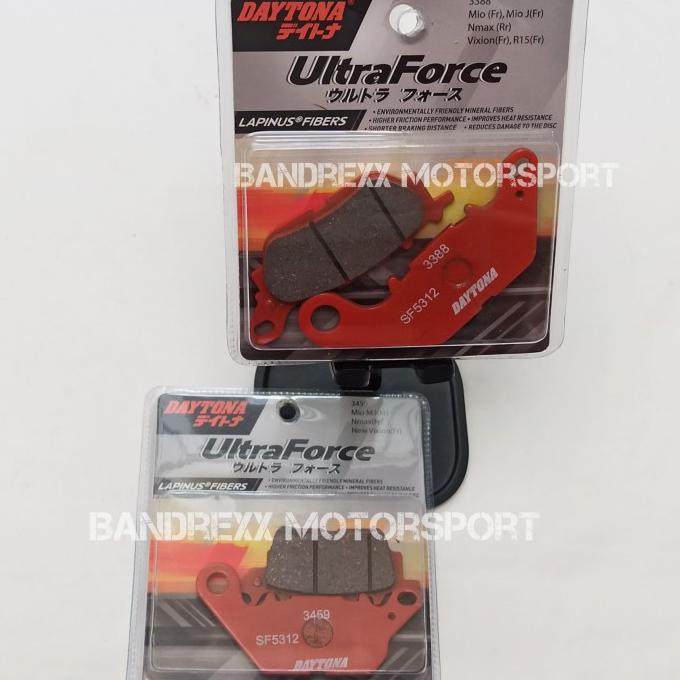 Jual Kampas Rem Depan+Belakang Daytona Ultra Force For Nmax All New ...