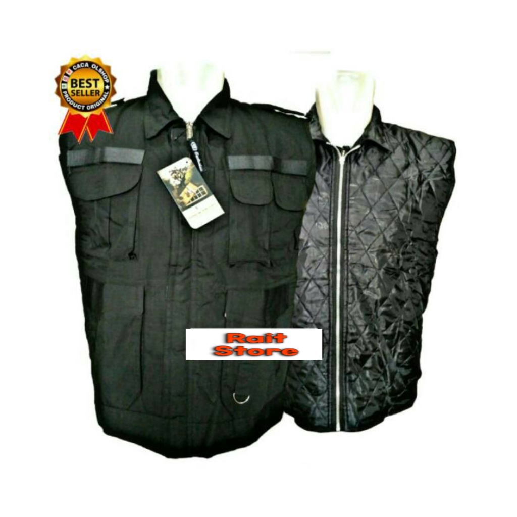Jual Jaket Rompi AR Exclusive ORI Hitam Ripstok Bolak Balik TNI POLRI ...