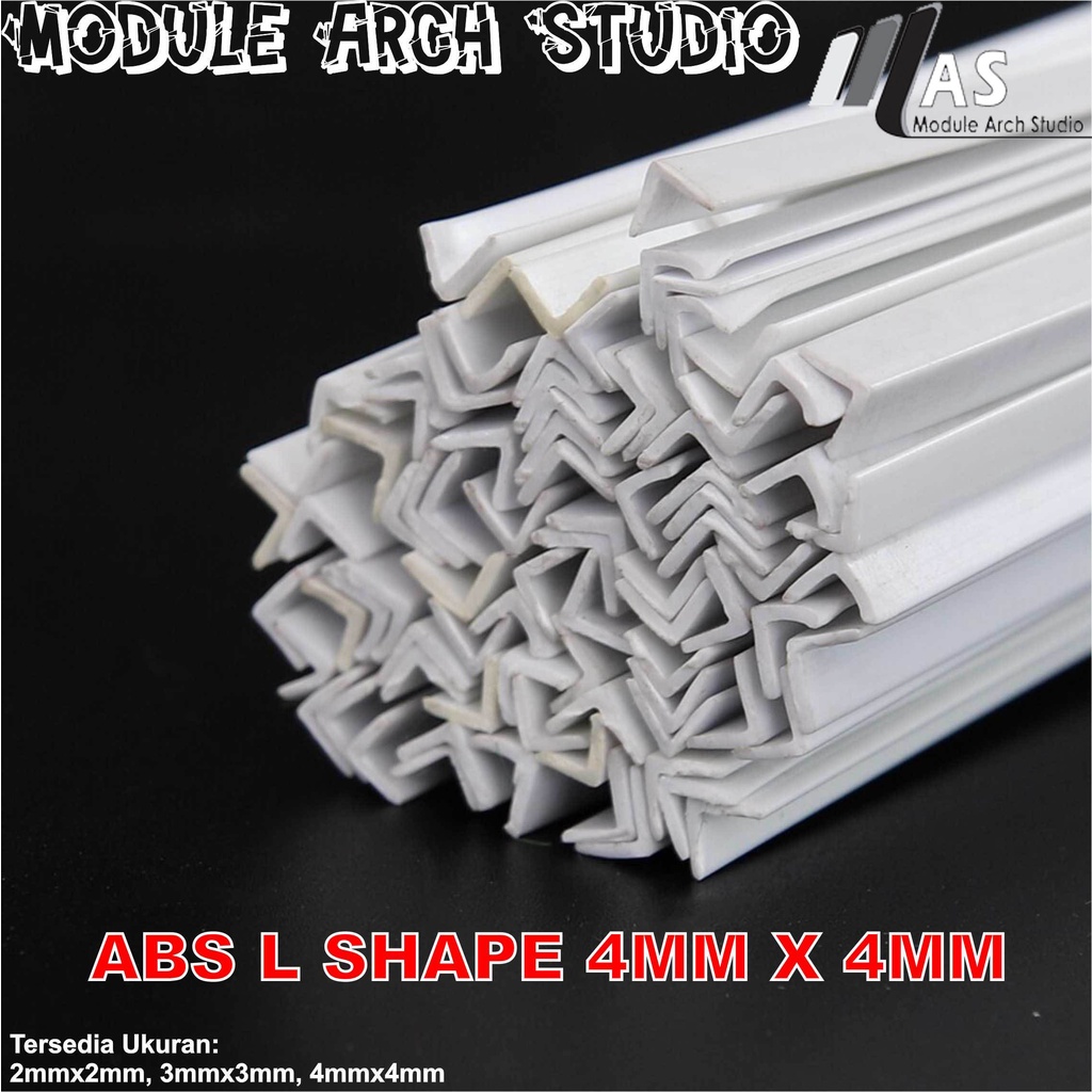 Jual ABS L Shape - Pipa Plastik Bentuk L - Maket Siku | Shopee Indonesia