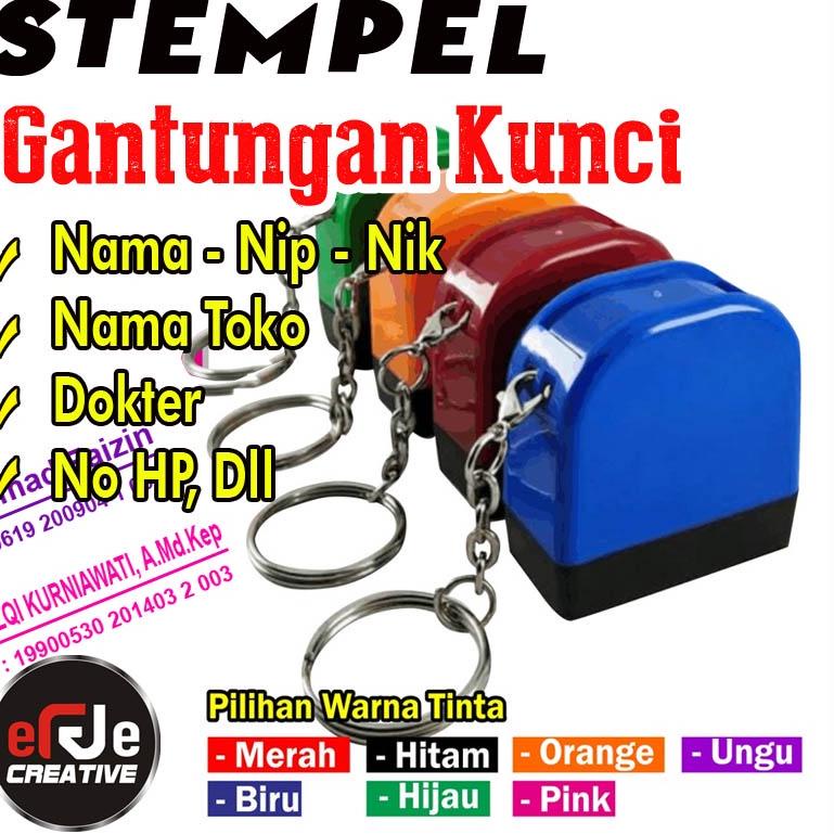 Jual ADF9-7YYA4 STEMPEL NAMA | DOKTER | BIDAN | PERAWAT | NIP | NAMA NOMOR HP | JABATAN Barang ...