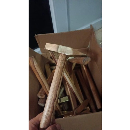 Jual Palu Ciping 300 gram Palu Chiping kuningan Gagang kayu | Shopee ...