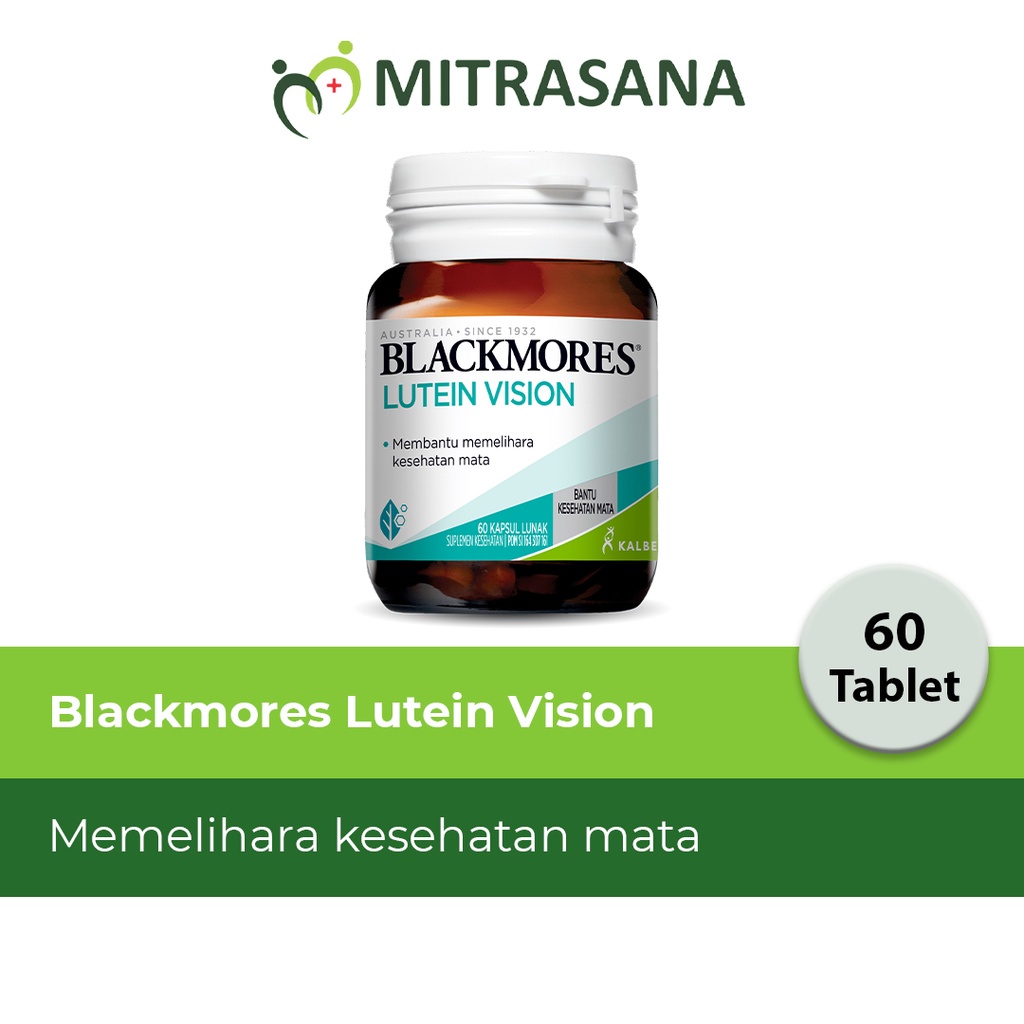 Jual Blackmores Lutein Vision - 60 Tablet - Membantu Menjaga Kesehatan ...