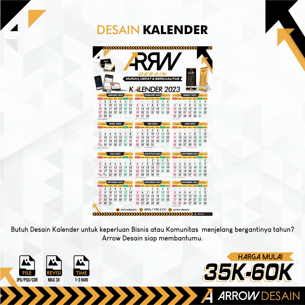 Jual DESAIN KALENDER | Shopee Indonesia