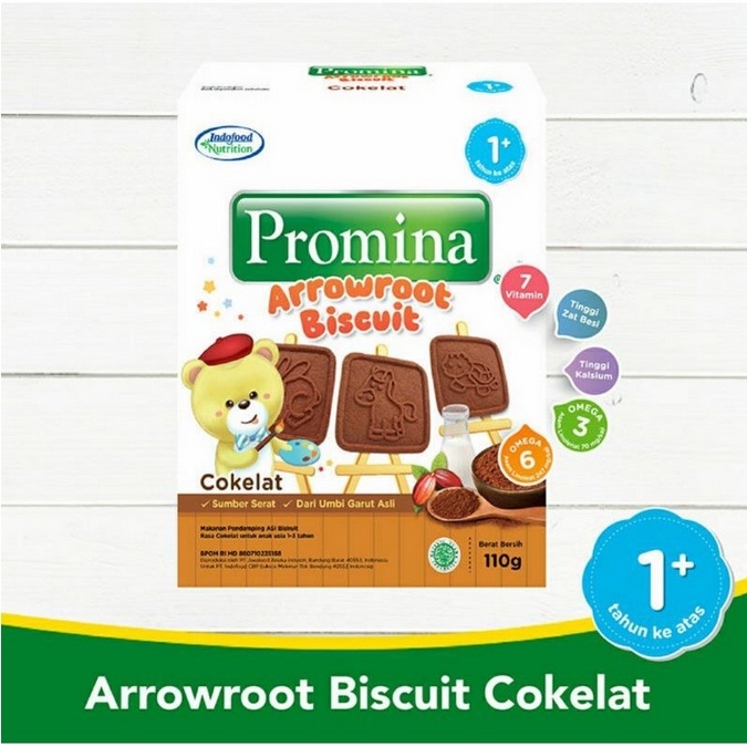 Jual Promina Biskuit Arrowroot Box 110gr /Biskuit bayi | Shopee Indonesia