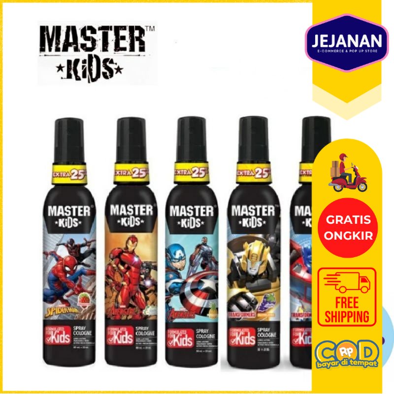 Jual Master kids spray Cologne 100ml Parfum Anak | Shopee Indonesia