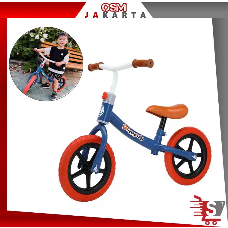 Jual OSM JKT 5602 Sepeda Keseimbangan Anak Tanpa Pedal / Push Bike Anak ...