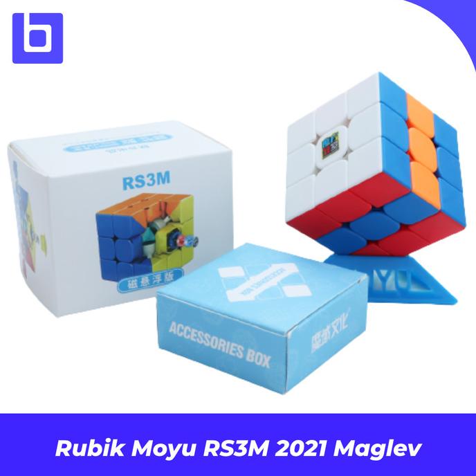 Jual Rubik 3x3 MOYU RS3M 2021 MAGLEV / RS3 M / RS 3M / 2021 ORIGINAL ...