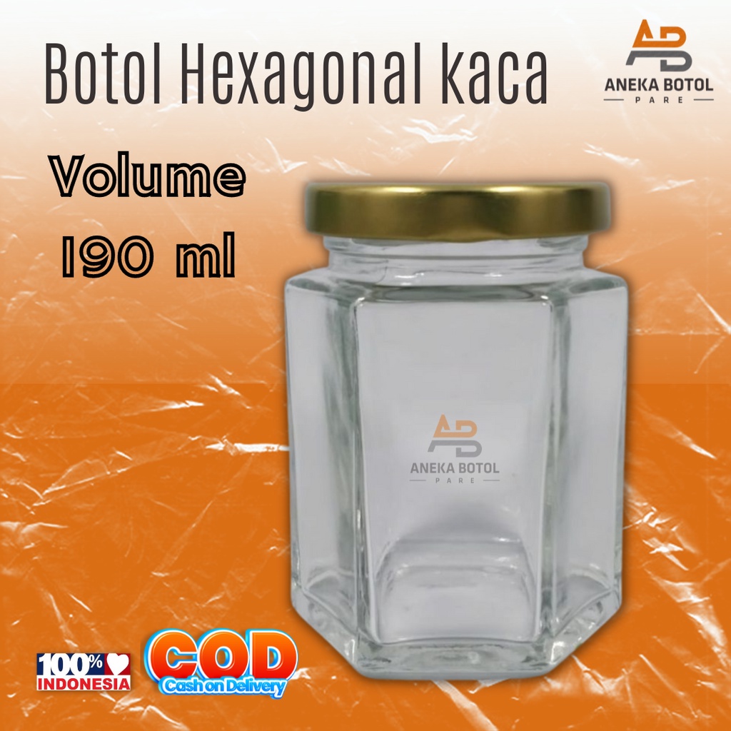 Jual Botol Kaca 190ml Toples Kaca 190ml Botol Selai 190ml Toples Selai ...