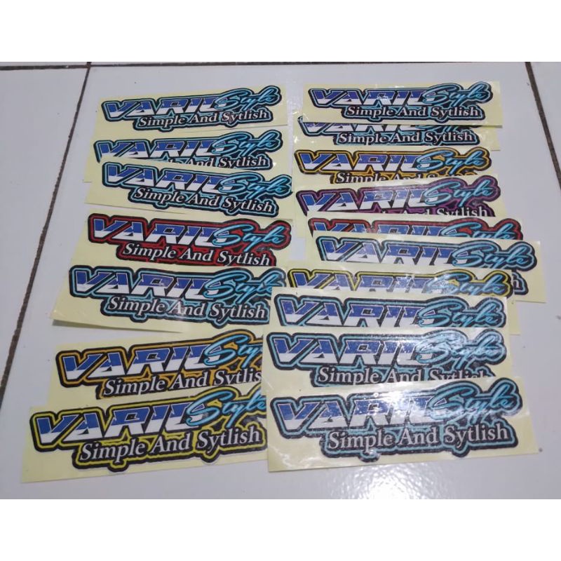 Jual stiker VARIO STYLE SIMPEL AND SYTLISH | Shopee Indonesia